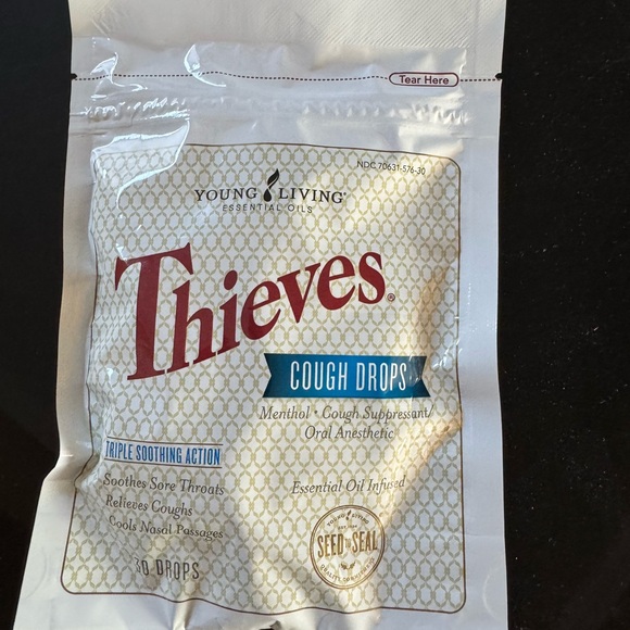 Young Living | Other | Nwt Young Living Thieves Throat Lozenges | Poshmark